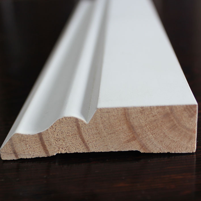 Colonial FJ White Primed DAR Skirting — Advanced Timber & Hardware