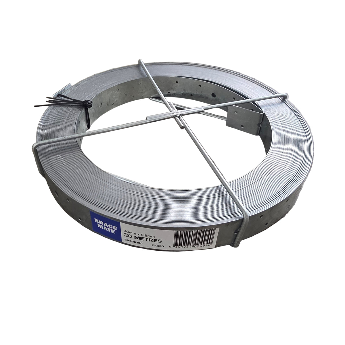 (Hardware) 30mm x 0.8mm x 30 Meters Hoop Iron — Advanced Timber & Hardware