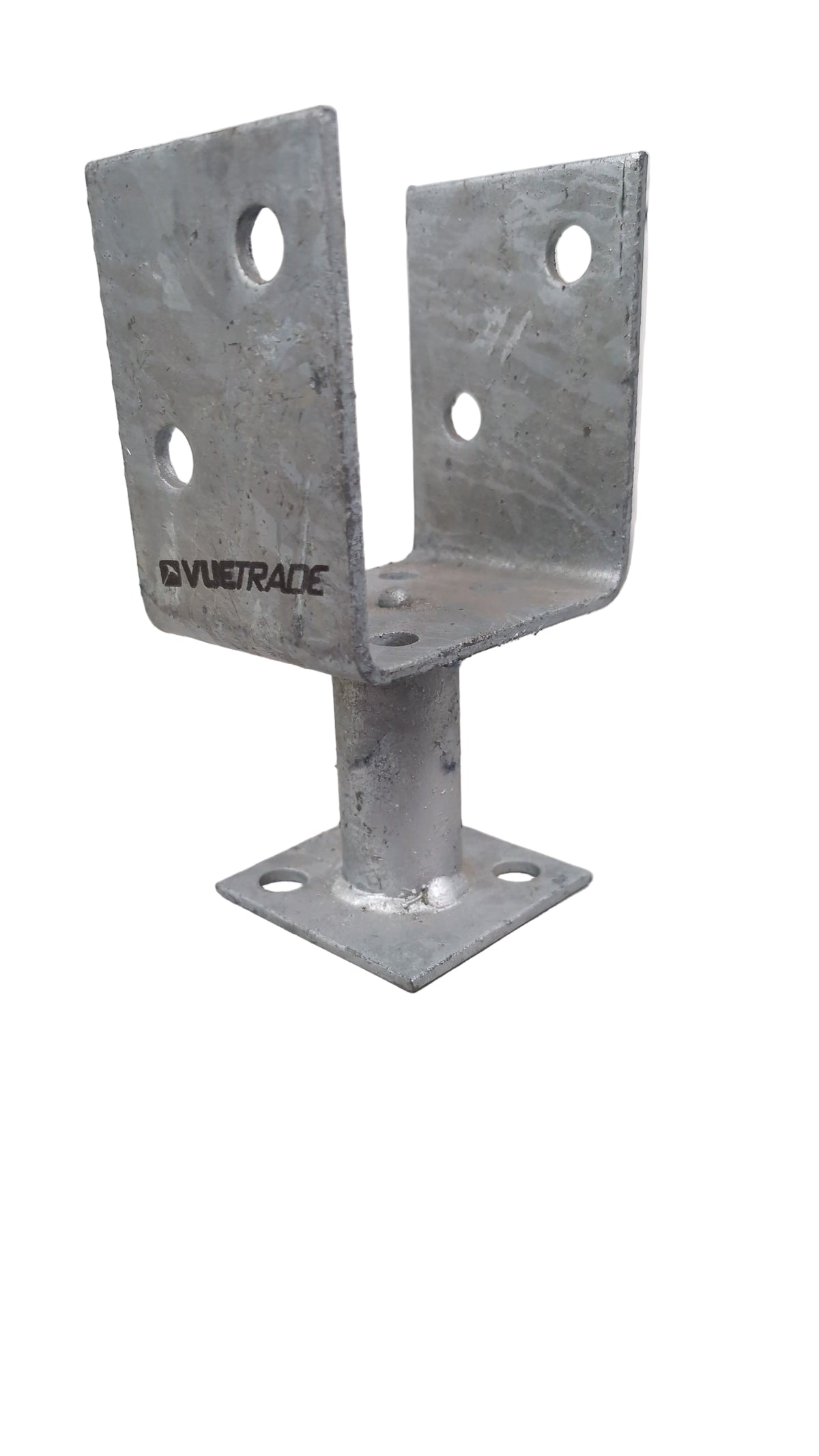 (Hardware) 75mm x 90mm Full Stirrup post support — Advanced Timber ...